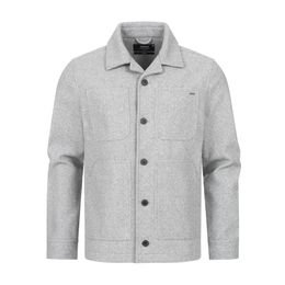 INDICODE Jeans Between-Season Jacket 'Macking' male Grey size XXL