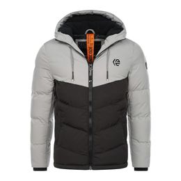 INDICODE Jeans Winter Jacket ' Agiotis ' male Grey size M