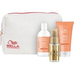 Wella Daily Care Nutri Enrich Travel Set Shampoo 100 ml + Mask 75 ml + Oil Reflections Luminous Smoothening Oil 30 ml