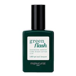 manucurist - Nagellack Green Flash – Semi-permanenter Nagellack - green Flash - Snow 15ml