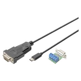 Digitus USB Typ-C auf RS485 Kabel 1m Kabel Länge