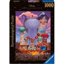 Ravensburger Puzzle Disney Castle Collection, Jasmin, 1000 Puzzleteile, Made in Germany, bunt
