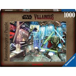 Ravensburger Puzzle Star Wars Villainous, General Grievous, 1000 Puzzleteile, Made in Germany, bunt