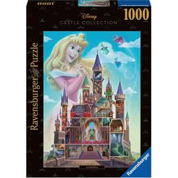 Ravensburger Puzzle Disney Castle Collection, Aurora, 1000 Puzzleteile, Made in Germany, bunt