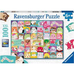 Ravensburger Puzzle Squishmallows, Viele bunte Squishmallows, 100 Puzzleteile, bunt