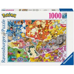 Ravensburger Puzzle Pokémon Abenteuer, 1000 Puzzleteile, Made in Germany, bunt