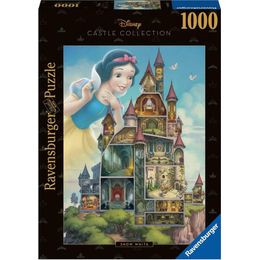 Ravensburger Puzzle Disney Castle Collection, Snow White, 1000 Puzzleteile, Made in Germany, bunt