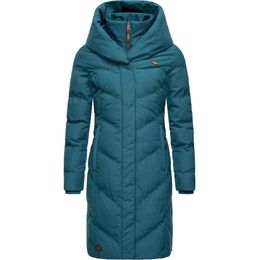 Ragwear Funktionsmantel 'Natalka' Damen Gr&ouml;&szlig;e 5XL petrol Wintermantel