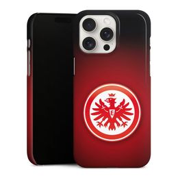 DeinDesign iPhone 15 Pro Max Handy Premium Case Smartphone Handyh&uuml;lle Schutzh&uuml;lle gl&auml;nzend Official Licensed Product Coat Of Arms Eintracht Frankfurt Premium 