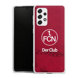 DeinDesign Galaxy A33 5G Handy Silikon H&uuml;lle Case transparent Handyh&uuml;lle Bundesliga 1. Fc N&uuml;rnberg Official Licensed Product Silikon Case