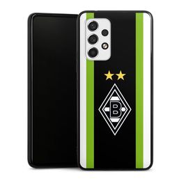 DeinDesign Galaxy A53 5G Handy Silikon H&uuml;lle Case schwarz Handyh&uuml;lle Logo Gladbach Borussia M&ouml;nchengladbach