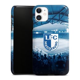 DeinDesign iPhone 11 Handy Premium Case Smartphone Handyh&uuml;lle Schutzh&uuml;lle gl&auml;nzend 1. Fcm Stadium 1. Fc Magdeburg Premium Case