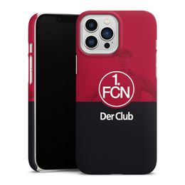 DeinDesign iPhone 13 Pro Max Handy Premium Case Smartphone Handyh&uuml;lle Schutzh&uuml;lle matt Official Licensed Product Der Club 1. Fc N&uuml;rnberg Premium Case