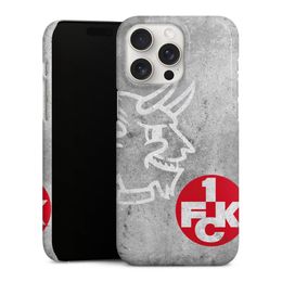DeinDesign iPhone 15 Pro Max Handy Premium Case Smartphone Handyh&uuml;lle Schutzh&uuml;lle gl&auml;nzend 1. Fck Devil 1. Fc Kaiserslautern Premium Case