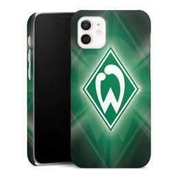 DeinDesign iPhone 12 mini Handy Premium Case Smartphone Handyh&uuml;lle Schutzh&uuml;lle matt Sv Werder Bremen Official Licensed Product Coat Of Arms Premium Case