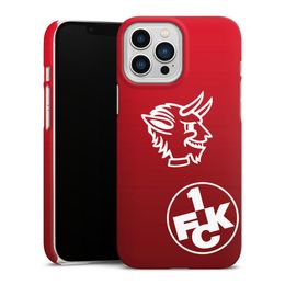 DeinDesign iPhone 13 Pro Max Handy Premium Case Smartphone Handyh&uuml;lle Schutzh&uuml;lle matt Devil Official Licensed Product 1. Fc Kaiserslautern Premium Case
