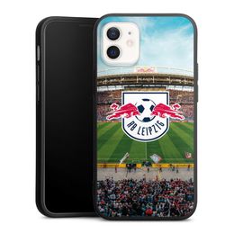 DeinDesign iPhone 12 mini Handy Premium Silikon H&uuml;lle Handyh&uuml;lle schwarz Case Official Licensed Product Stadium Rb Leipzig Silikon Premium Case