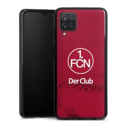 DeinDesign Galaxy A12 Handy Silikon H&uuml;lle Case schwarz Handyh&uuml;lle Official Licensed Product 1. Fc N&uuml;rnberg Bundesliga