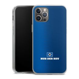 DeinDesign iPhone 12 Pro Max Handy Silikon H&uuml;lle Case transparent Handyh&uuml;lle Official Licensed Product Hsv Logo Silikon Case