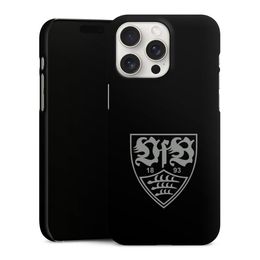 DeinDesign iPhone 15 Pro Max Handy Premium Case Smartphone Handyh&uuml;lle Schutzh&uuml;lle matt Official Licensed Product Vfb Stuttgart Logo Premium Case