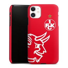 DeinDesign iPhone 11 Handy Premium Case Smartphone Handyh&uuml;lle Schutzh&uuml;lle matt Devil Star 1. Fc Kaiserslautern Premium Case