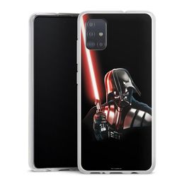 DeinDesign Galaxy A51 Handy Silikon H&uuml;lle Case transparent Handyh&uuml;lle Merchandise Darth Vader Star Wars Silikon Case