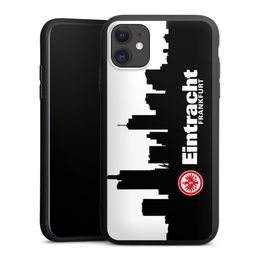 DeinDesign iPhone 11 Handy Premium Silikon H&uuml;lle Handyh&uuml;lle schwarz Case Eintracht Frankfurt Official Licensed Product Sge Silikon Premium Case