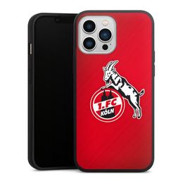 DeinDesign iPhone 13 Pro Max Handy Premium Silikon H&uuml;lle Handyh&uuml;lle schwarz Case 1. Fc K&ouml;ln Effzeh Official Licensed Product Silikon Premium Case