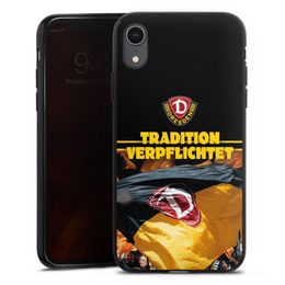 DeinDesign iPhone Xr Handy Silikon H&uuml;lle Case schwarz Handyh&uuml;lle Sgd Sg Dynamo Dresden Merchandise