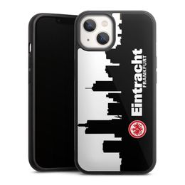 DeinDesign iPhone 13 Handy Gallery Case Handyh&uuml;lle 9H Geh&auml;rtetes Glas R&uuml;ckseite H&uuml;lle Eintracht Frankfurt Sge Official Licensed Product Gallery Case