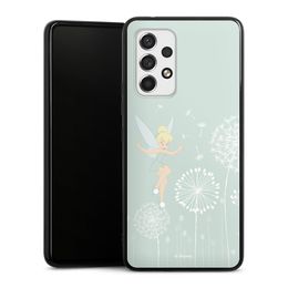 DeinDesign Galaxy A53 5G Handy Silikon H&uuml;lle Case schwarz Handyh&uuml;lle Dandelion Disney Tinkerbells