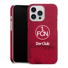 DeinDesign iPhone 13 Pro Handy Premium Case Smartphone Handyh&uuml;lle Schutzh&uuml;lle matt Official Licensed Product 1. Fc N&uuml;rnberg Bundesliga Premium Case
