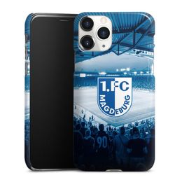 DeinDesign iPhone 11 Pro Handy Premium Case Smartphone Handyh&uuml;lle Schutzh&uuml;lle gl&auml;nzend 1. Fcm Stadium 1. Fc Magdeburg Premium Case