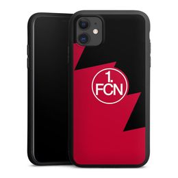 DeinDesign iPhone 11 Handy Premium Silikon H&uuml;lle Handyh&uuml;lle schwarz Case Merchandise 1. Fcn 1. Fc N&uuml;rnberg Silikon Premium Case