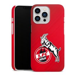 DeinDesign iPhone 13 Pro Handy Premium Case Smartphone Handyh&uuml;lle Schutzh&uuml;lle matt 1. Fc K&ouml;ln Effzeh Official Licensed Product Premium Case