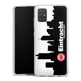 DeinDesign Galaxy A51 Handy Silikon H&uuml;lle Case transparent Handyh&uuml;lle Eintracht Frankfurt Sge Official Licensed Product Silikon Case