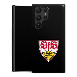 DeinDesign Galaxy S23 Ultra Handy Premium Case Smartphone Handyh&uuml;lle Schutzh&uuml;lle gl&auml;nzend Vfb Stuttgart Coat Of Arms Official Licensed Product Premium Case