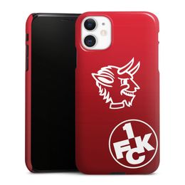 DeinDesign iPhone 11 Handy Premium Case Smartphone Handyh&uuml;lle Schutzh&uuml;lle gl&auml;nzend 1. Fc Kaiserslautern Official Licensed Product Devil Premium Case