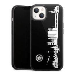 DeinDesign iPhone 13 Handy Gallery Case Handyh&uuml;lle 9H Geh&auml;rtetes Glas R&uuml;ckseite H&uuml;lle Eintracht Frankfurt Sge Skyline Gallery Case