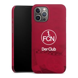 DeinDesign iPhone 12 Pro Max Handy Premium Case Smartphone Handyh&uuml;lle Schutzh&uuml;lle matt Bundesliga 1. Fc N&uuml;rnberg Official Licensed Product Premium Case