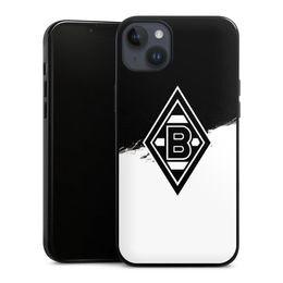 DeinDesign iPhone 14 Plus Handy Silikon H&uuml;lle Case schwarz Handyh&uuml;lle Bmg Borussia M&ouml;nchengladbach Gladbach