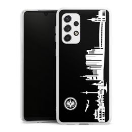 DeinDesign Galaxy A33 5G Handy Silikon H&uuml;lle Case transparent Handyh&uuml;lle Eintracht Frankfurt Skyline Sge Silikon Case