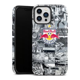 DeinDesign iPhone 13 Pro Max Handy Panzer Handyh&uuml;lle robuste Outdoor H&uuml;lle Schutzh&uuml;lle gl&auml;nzend Salzburg Red Bull Fc Red Bull Salzburg Tough Case