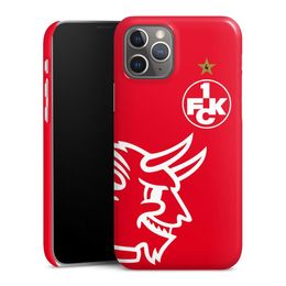 DeinDesign iPhone 12 Pro Handy Premium Case Smartphone Handyh&uuml;lle Schutzh&uuml;lle gl&auml;nzend Devil Star 1. Fc Kaiserslautern Premium Case