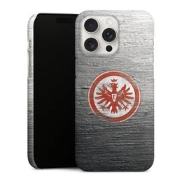 DeinDesign iPhone 15 Pro Max Handy Premium Case Smartphone Handyh&uuml;lle Schutzh&uuml;lle matt Eintracht Frankfurt Sge Logo Premium Case
