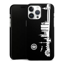 DeinDesign iPhone 14 Pro Max Handy Premium Case Smartphone Handyh&uuml;lle Schutzh&uuml;lle matt Eintracht Frankfurt Sge Skyline Premium Case