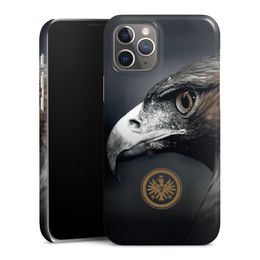 DeinDesign iPhone 12 Pro Handy Premium Case Smartphone Handyh&uuml;lle Schutzh&uuml;lle gl&auml;nzend Eintracht Frankfurt Eagle Official Licensed Product Premium Case