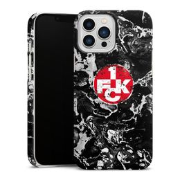DeinDesign iPhone 13 Pro Max Handy Premium Case Smartphone Handyh&uuml;lle Schutzh&uuml;lle matt Coat Of Arms 1. Fc Kaiserslautern Muster Premium Case