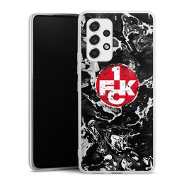 DeinDesign Galaxy A53 5G Handy Silikon H&uuml;lle Case transparent Handyh&uuml;lle Muster 1. Fc Kaiserslautern Coat Of Arms Silikon Case