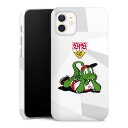 DeinDesign iPhone 12 mini Handy Premium Case Smartphone Handyh&uuml;lle Schutzh&uuml;lle matt Vfb Stuttgart Mascot Official Licensed Product Premium Case